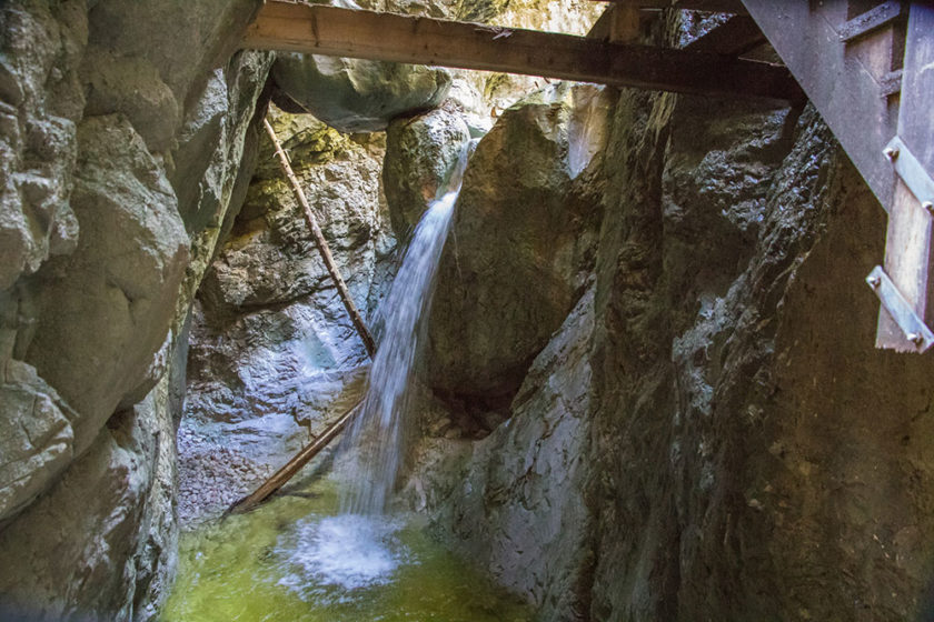 Vorderkaserklamm Naturbadegebiet - Ausflugsziel für die Familie